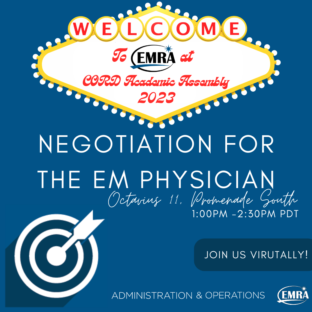 Negotiation for the EM Physician EMRA