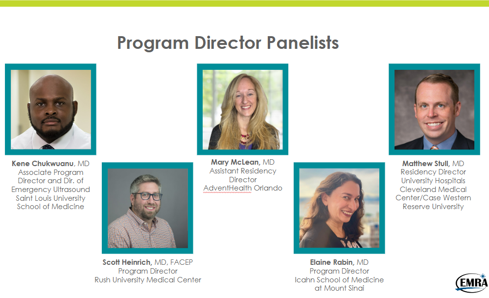 Program Director Q&A Session EMRA